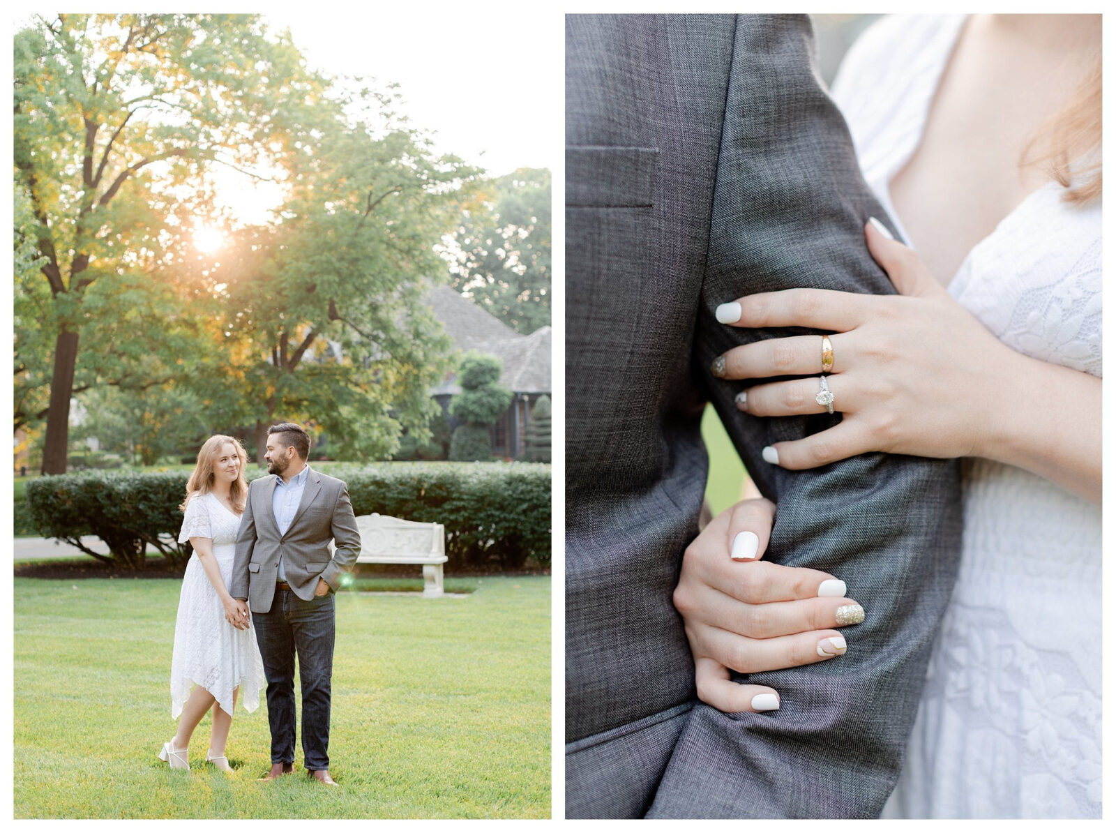 Kayla + Kyle’s Dreamy Downtown Engagement Session